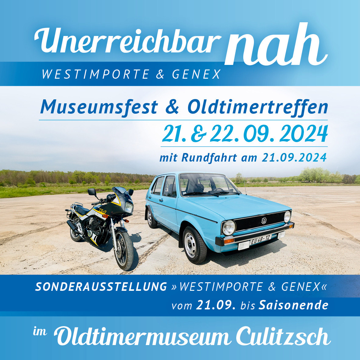 Museumsfest und Oldtimertreffen am 21./22.09.24 - Historische Technik Culitzsch e.V.